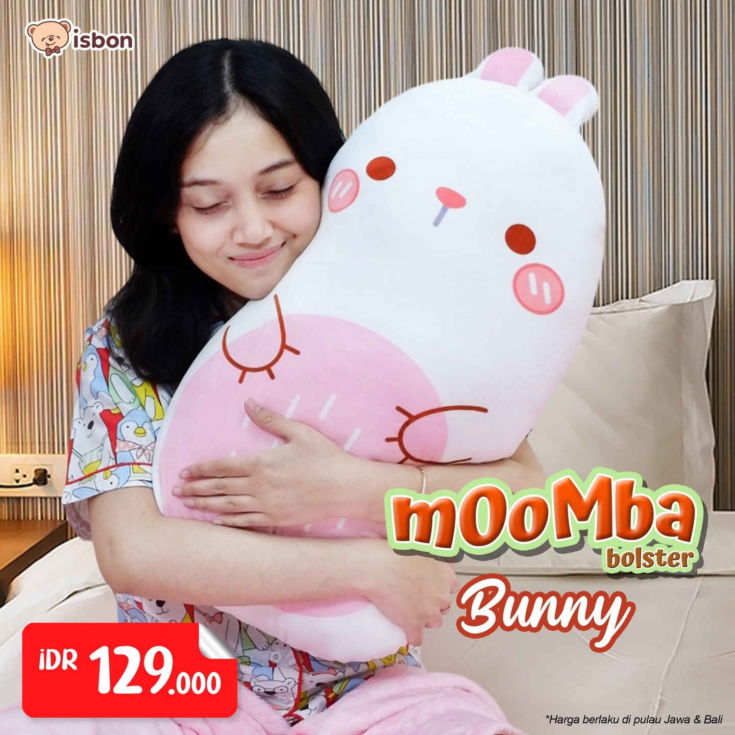 ISTANA BONEKA Bantal Guling Moomba Bolster Series