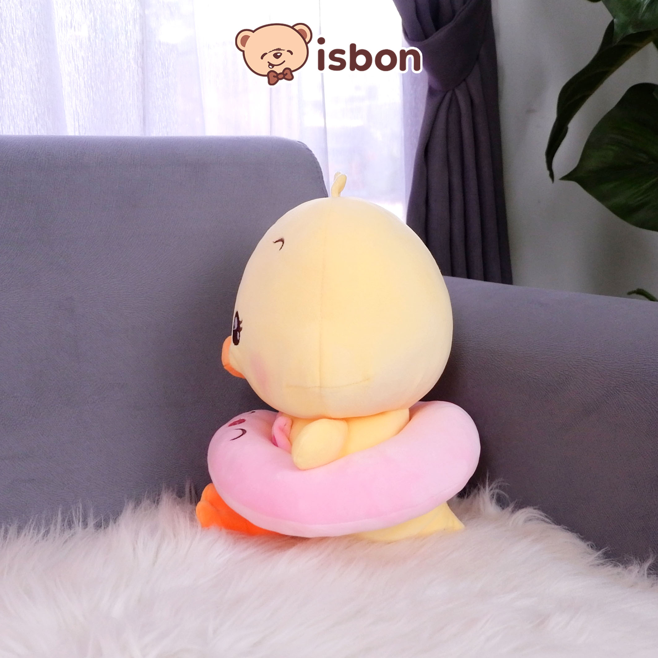 ISTANA BONEKA Bebek Floopy Swimming Duck 11in Berenang Mainan Anak ...